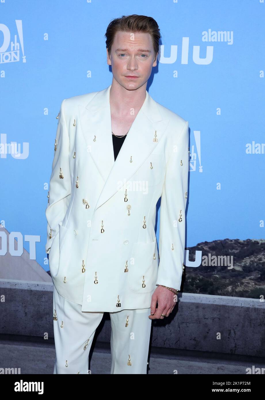 Calum Worthy arrives at Hulus Original Series REBOOT Premiere held at ...