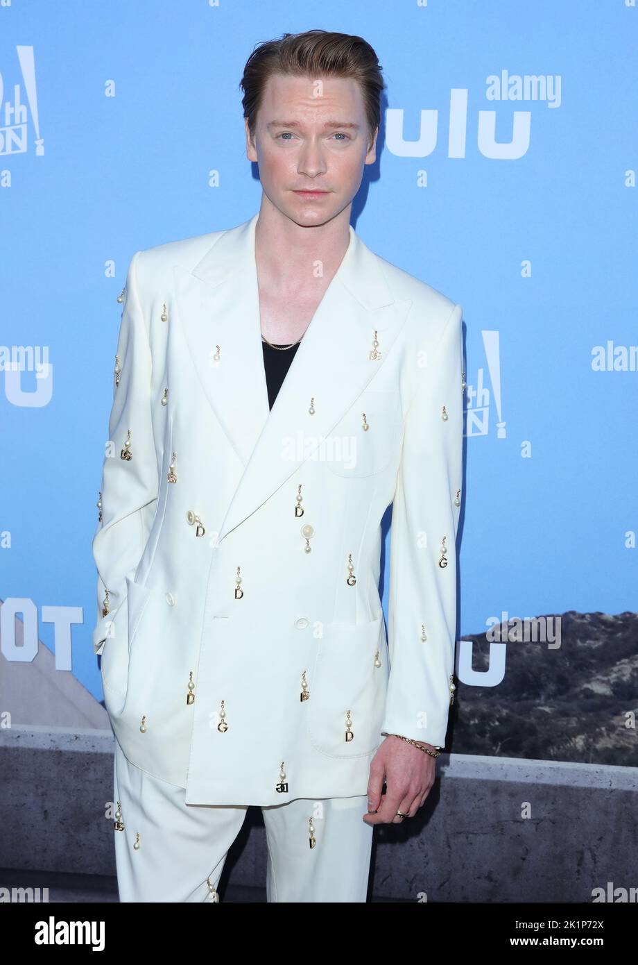 Calum Worthy arrives at Hulus Original Series REBOOT Premiere held at ...