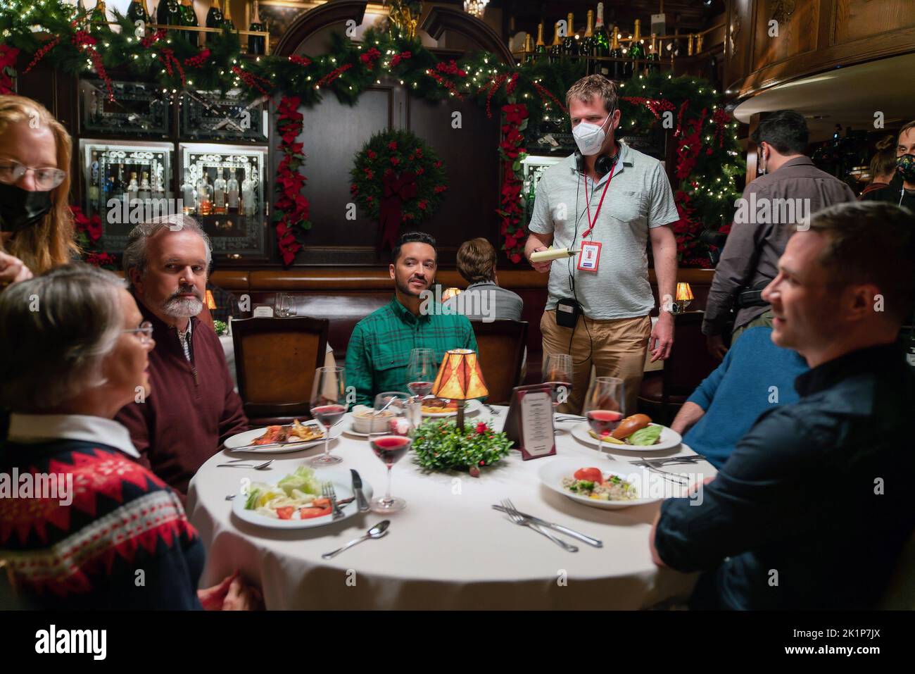 BROS, from left: Amanda Bearse (front), George Dvorsky (beard), Jai ...
