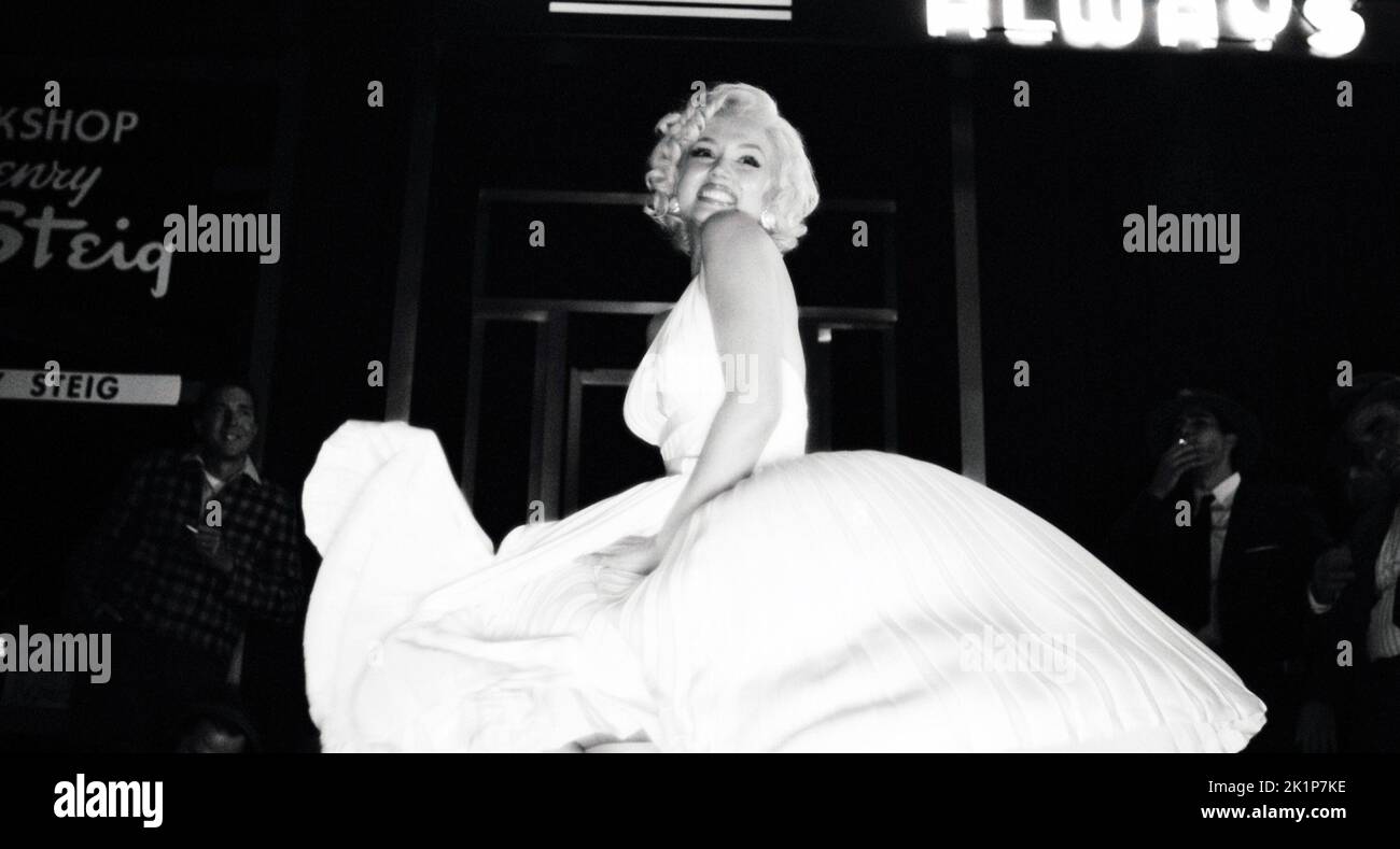 BLONDE, Ana de Armas, as Marilyn Monroe, 2022. © Netflix / Courtesy ...