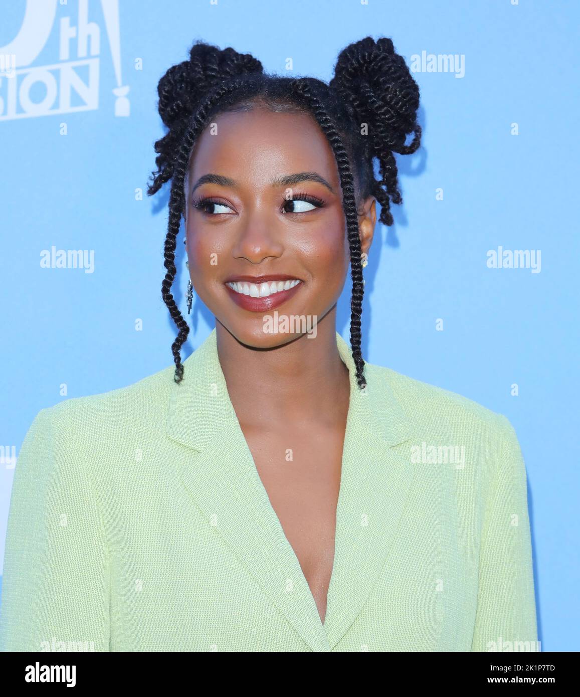 Alyah Chanelle Scott arrives at Hulus Original Series REBOOT Premiere ...