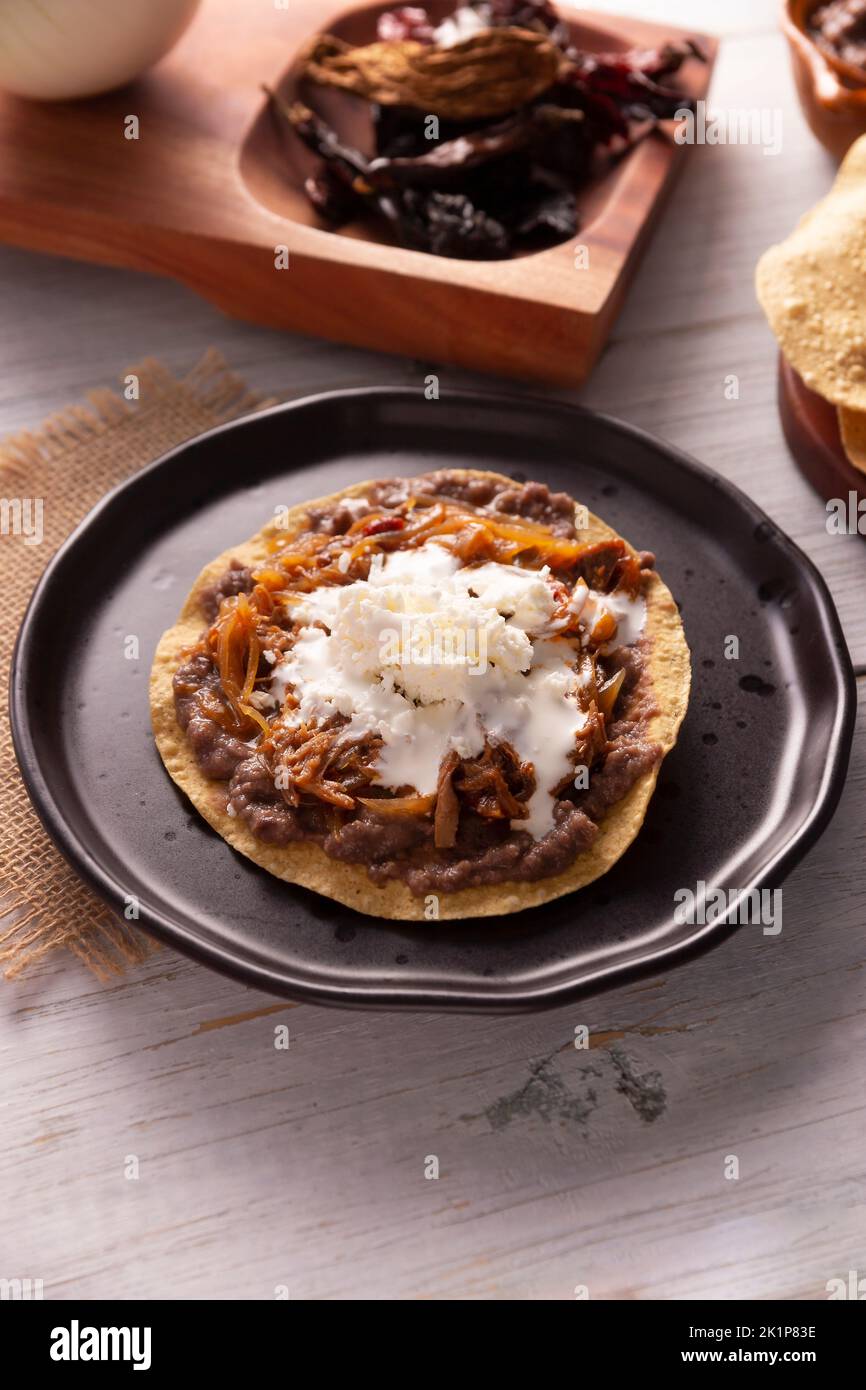 Authentic mexican cuisine corn toast hi-res stock photography and ...