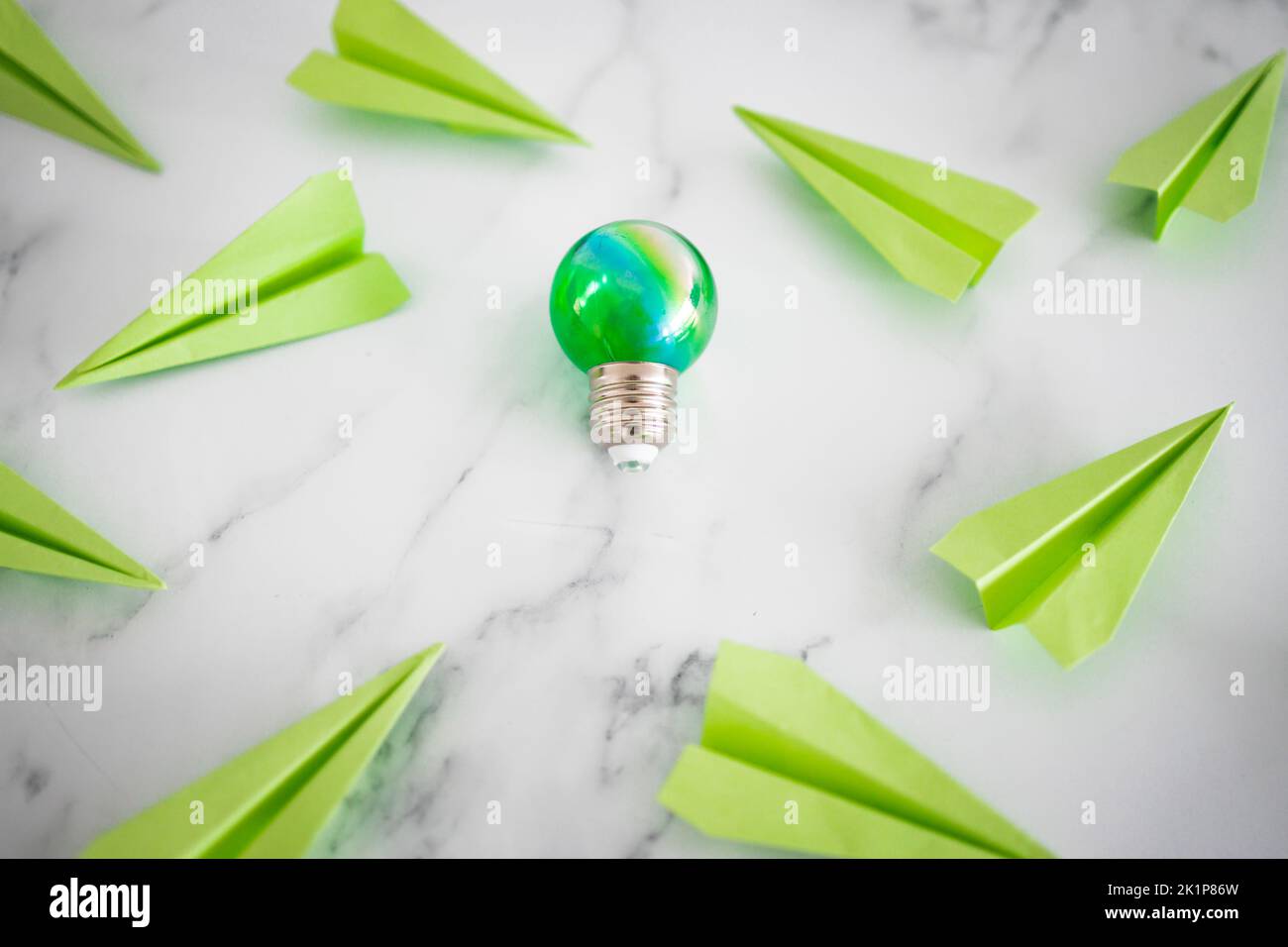 green economy and innovation for the environment conceptual image ...