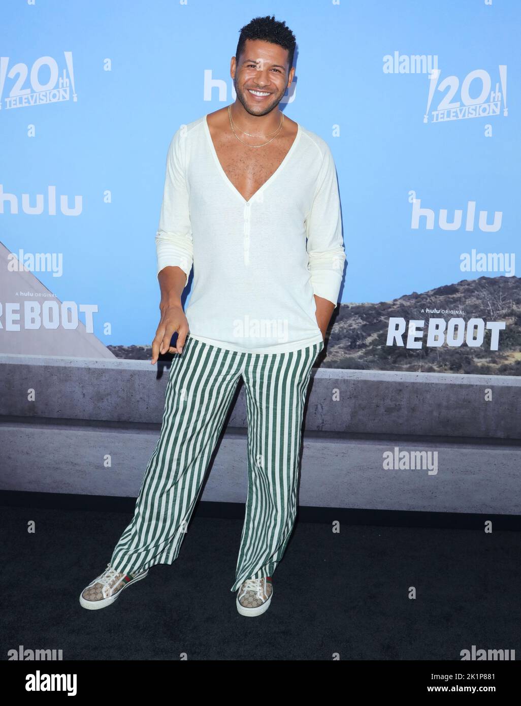 Jeffery Bowyer-Chapman arrives at Hulus Original Series REBOOT Premiere ...