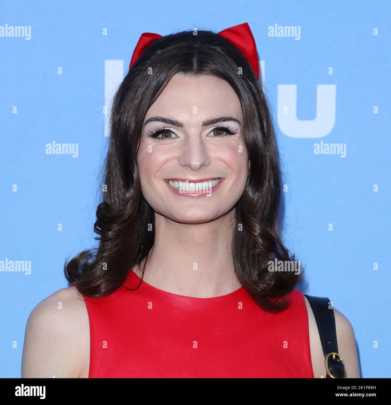 Dylan Mulvaney arrives at Hulus Original Series REBOOT Premiere held at ...
