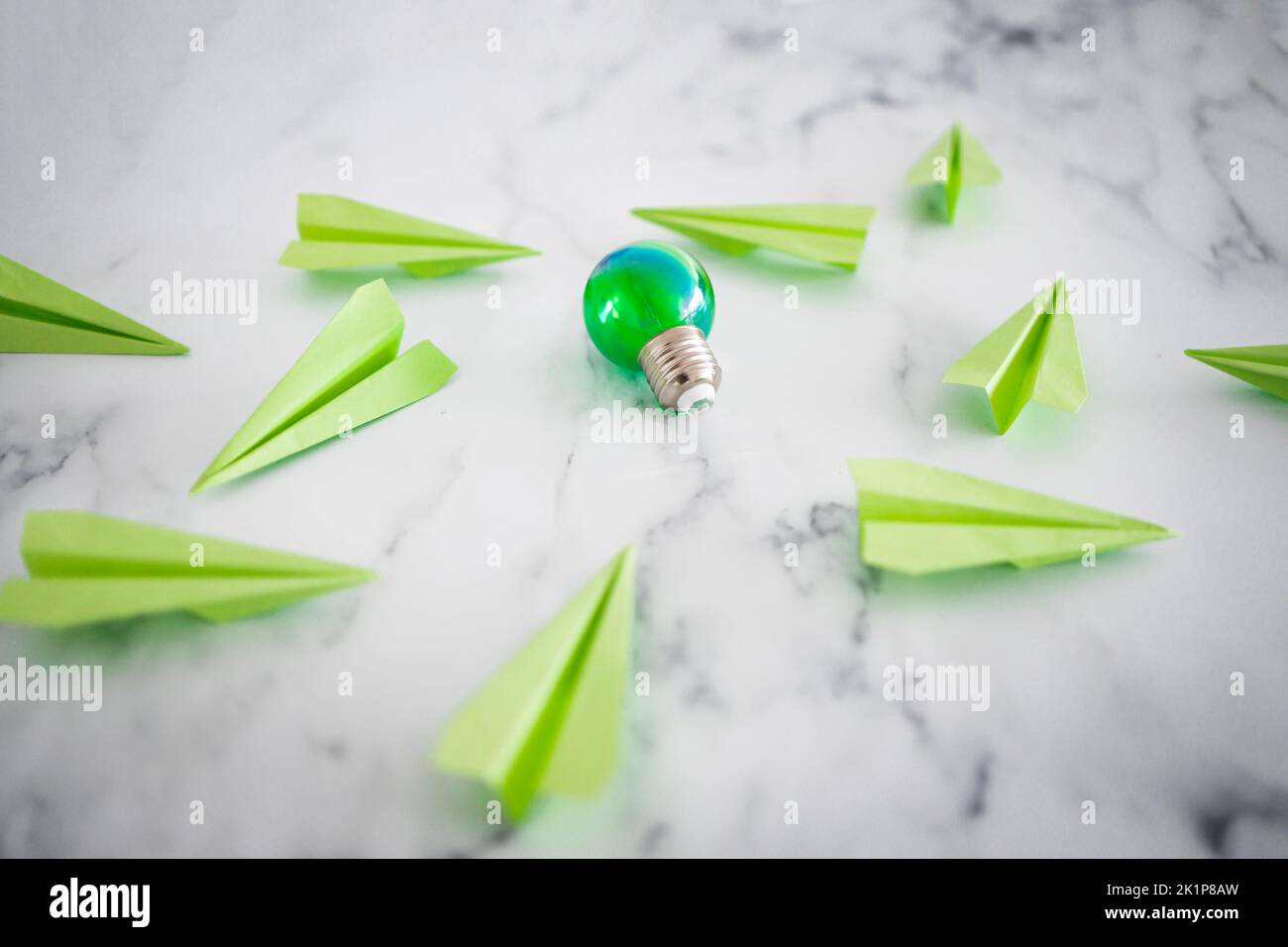 green economy and innovation for the environment conceptual image ...