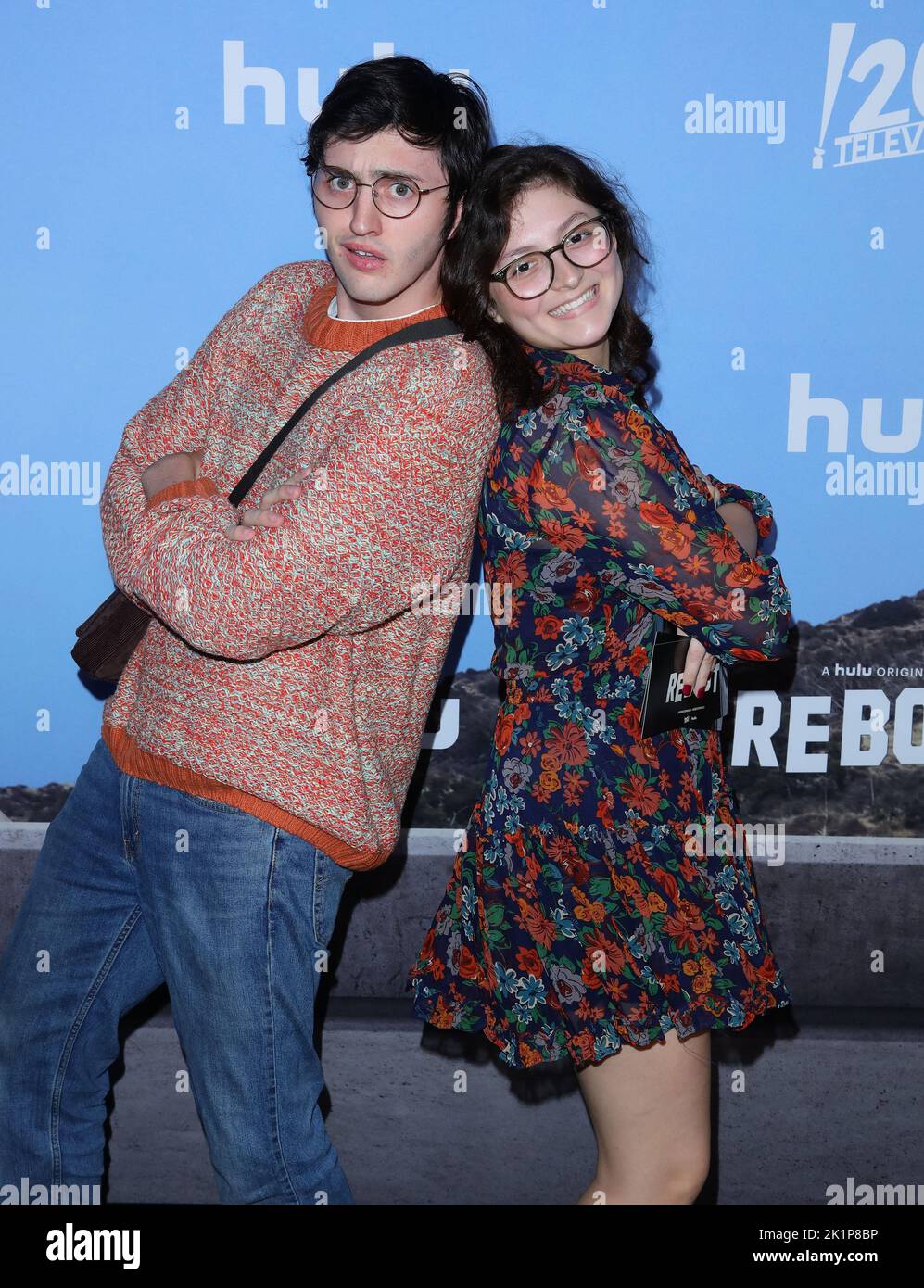 Century City, USA. 19th Sep, 2022. Gianni Dicenzo, Melissa Rivera ...