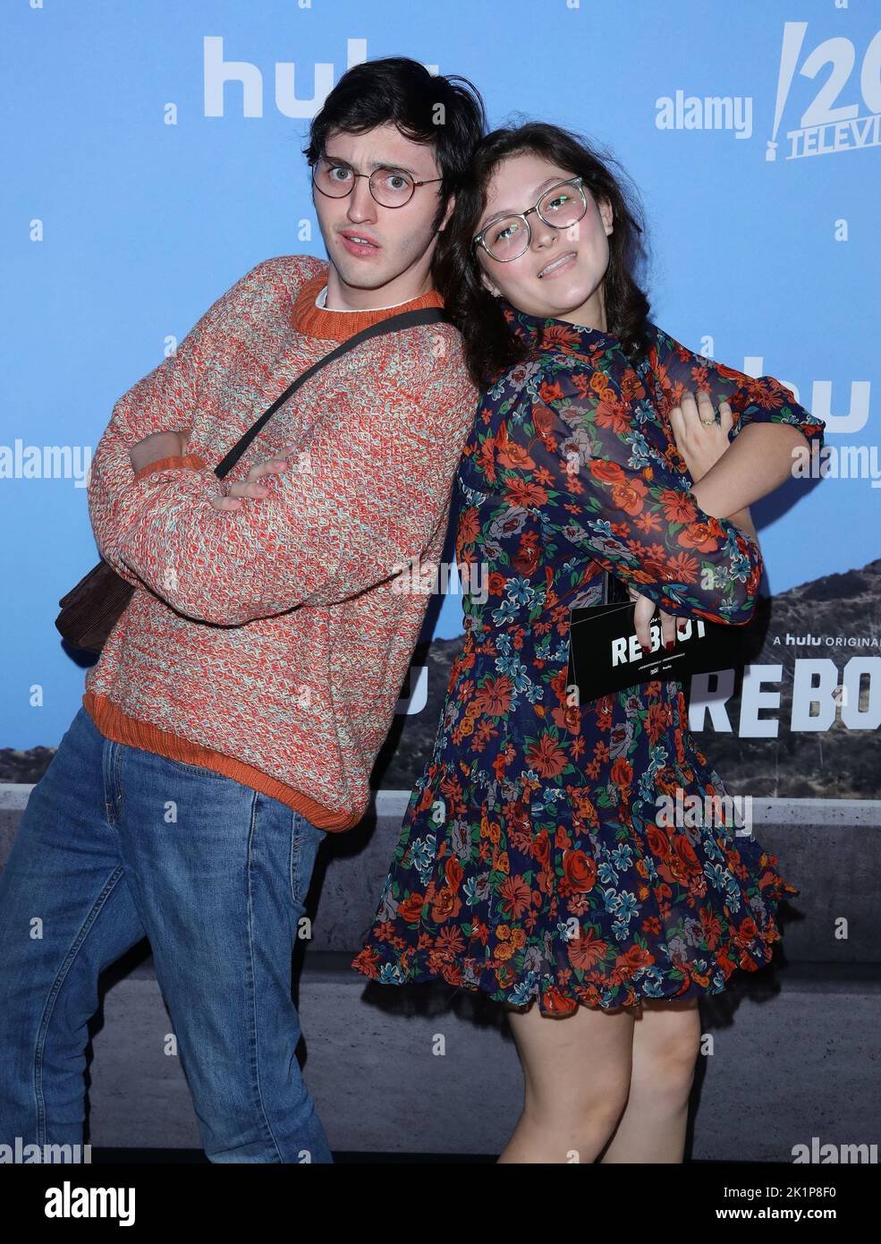 Century City, USA. 19th Sep, 2022. Gianni Dicenzo, Melissa Rivera ...