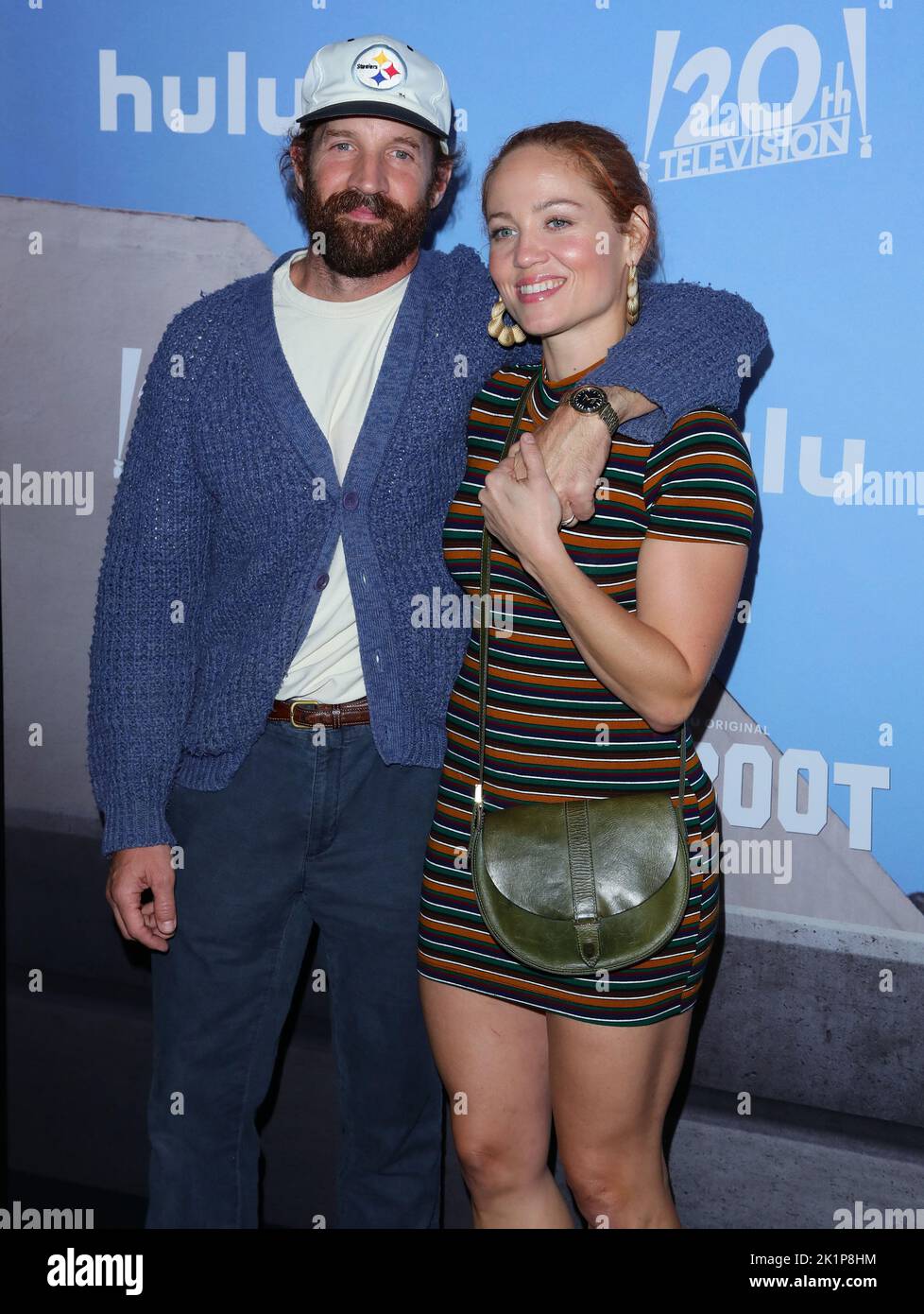 Century City, USA. 19th Sep, 2022. Erika Christensen, Cole Maness ...