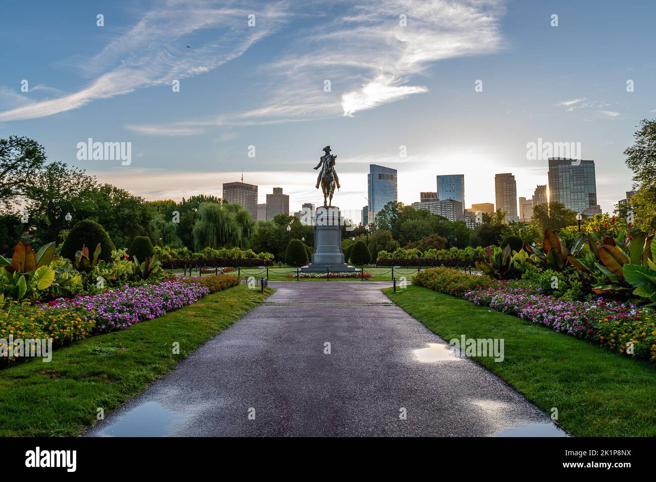 Boston common park hi-res stock photography and images - Alamy