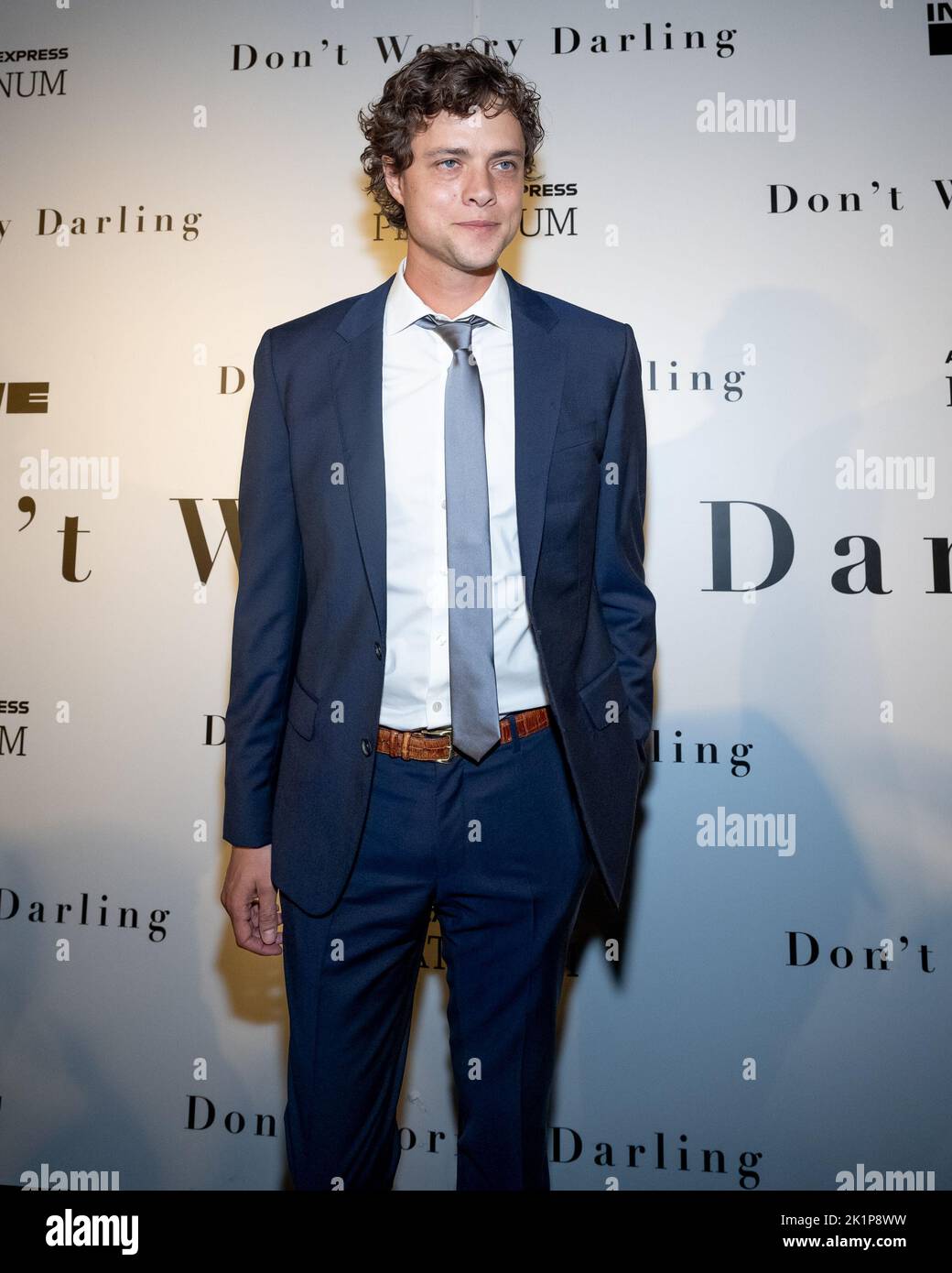 Douglas Smith arrives at the special red carpet screening of “Don’t ...