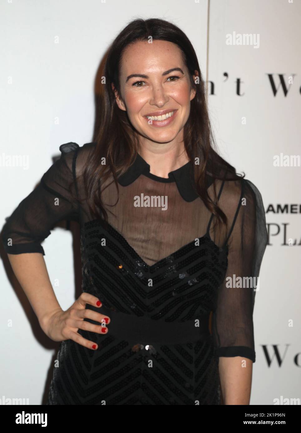 September 19, 2022, New York City, New York, USA: Screenwriter KATIE ...