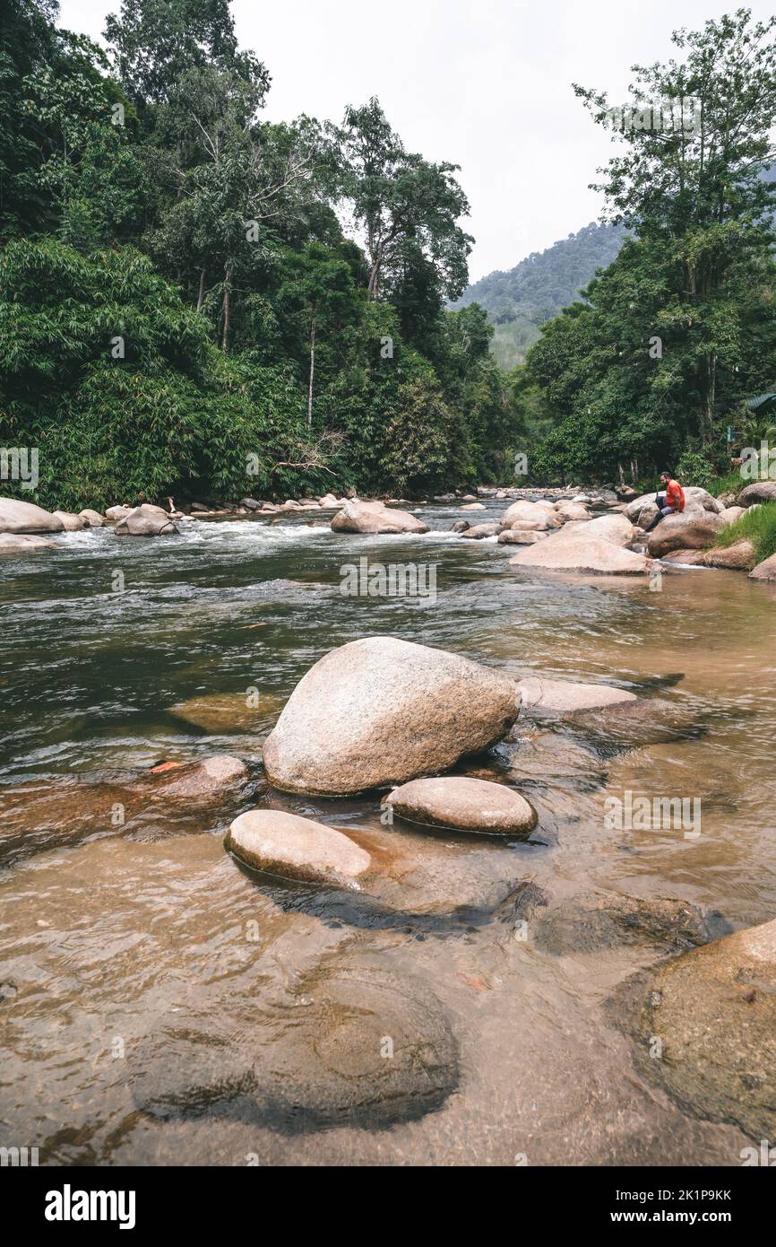 River at Sungai Kampar, Gopeng, Perak Stock Photo - Alamy
