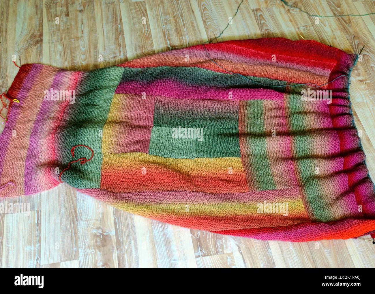 knitted sweater, warm woolen knit, needlework concept Stock Photo - Alamy