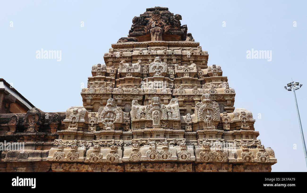 View of Main Shrine of Bhoganandishwara Temple, Nandi Hills ...