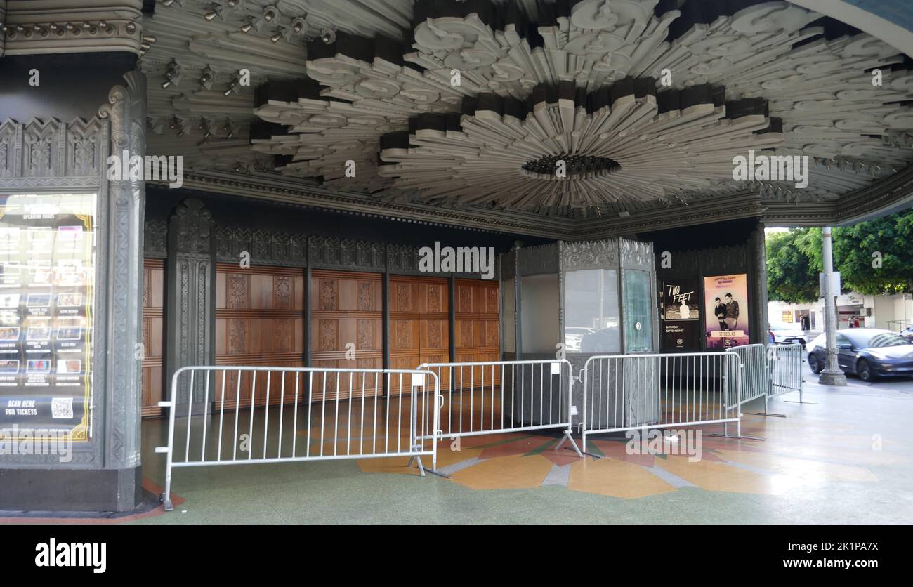 Los Angeles, California, USA 17th September 2022 Two Feet Concert ...