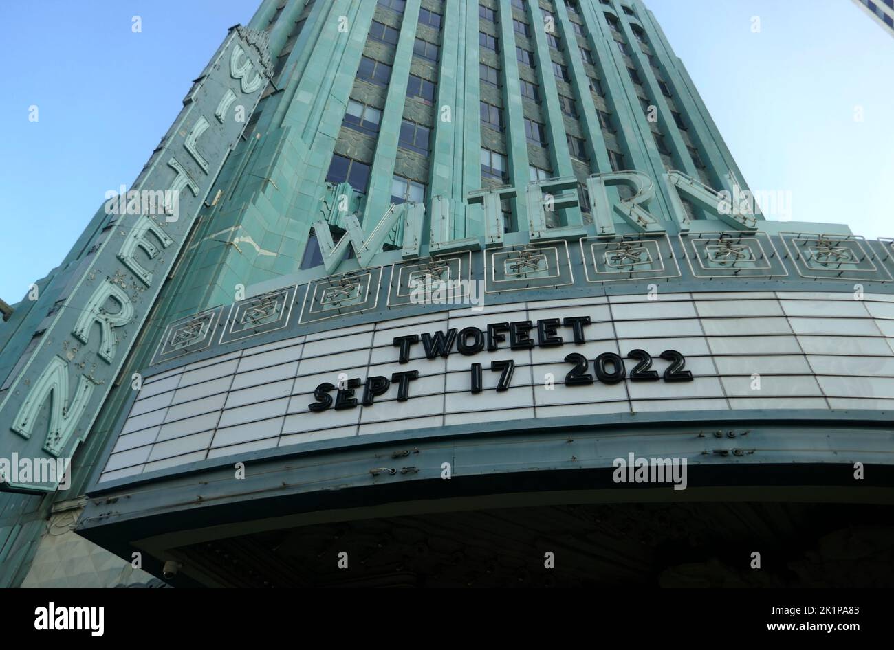Los Angeles, California, USA 17th September 2022 Two Feet Concert ...