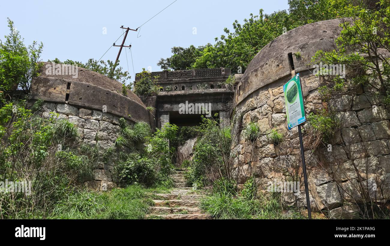 Entrance to Nandi Hills to go to Tipu Fort, Nandi Hills, Chikkaballapur ...