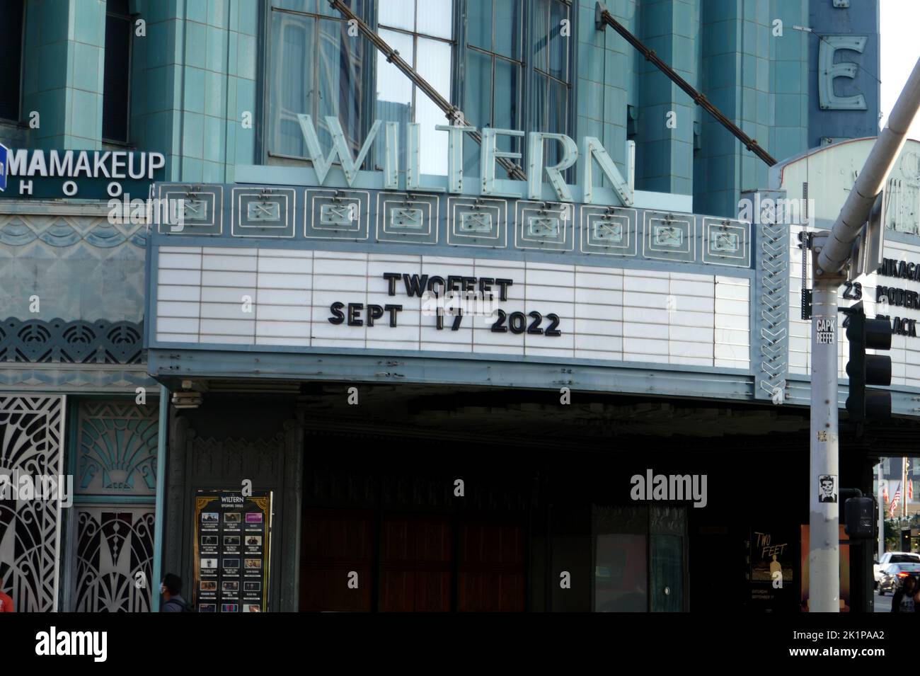 Los Angeles, California, USA 17th September 2022 Two Feet Concert ...