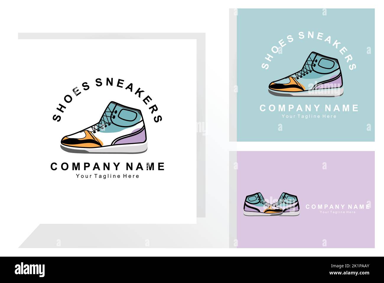 Training shoes vector vectors Stock Vector Images - Alamy