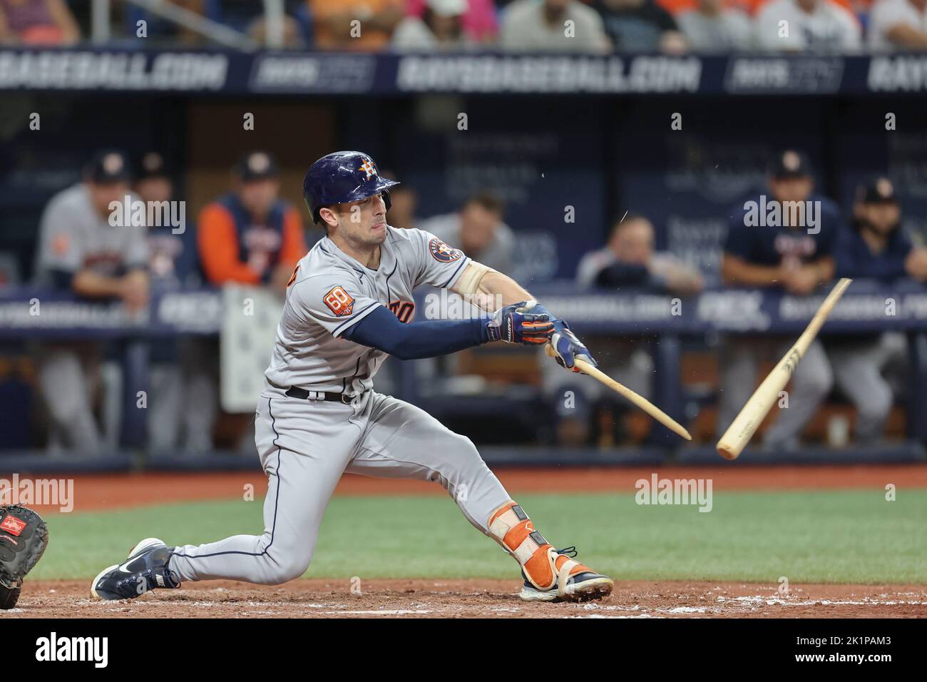 St. Petersburg, FL. USA; Houston Astros third baseman Alex Bregman (2 ...
