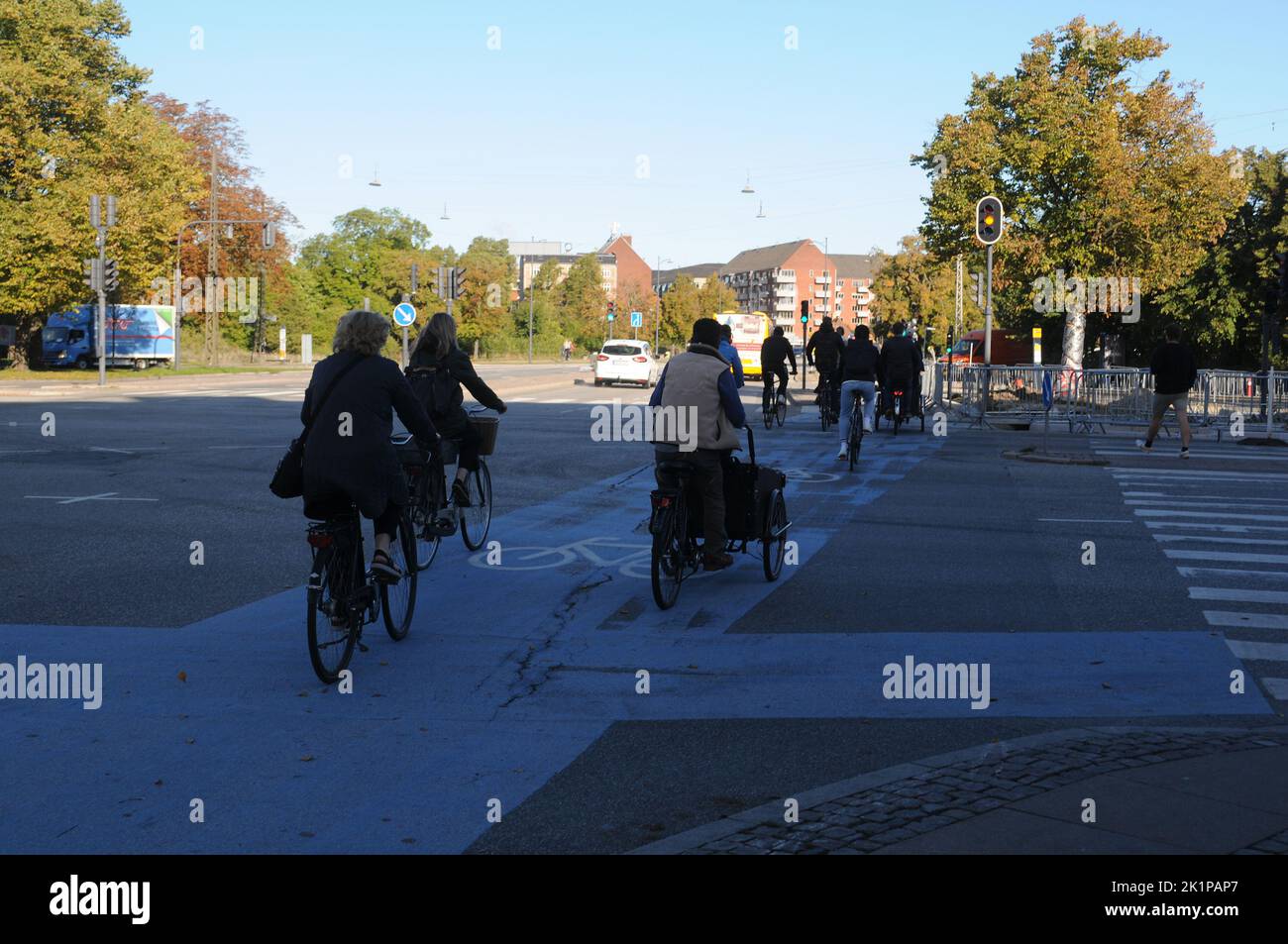 Copenhagen /Denmark/19 September 2022/ Danes ride bikes ever day as ...