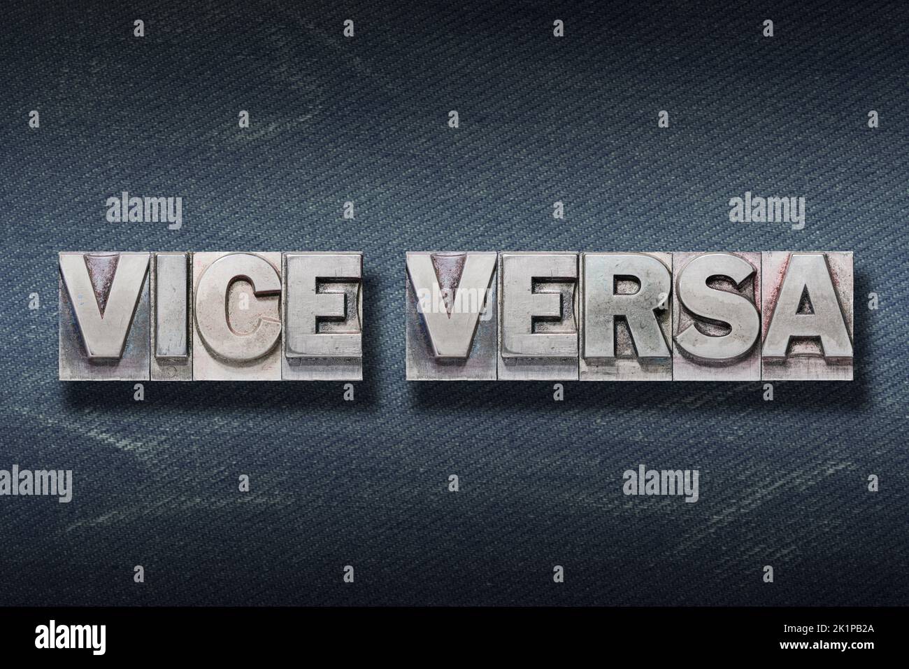 Vice versa hi-res stock photography and images - Alamy