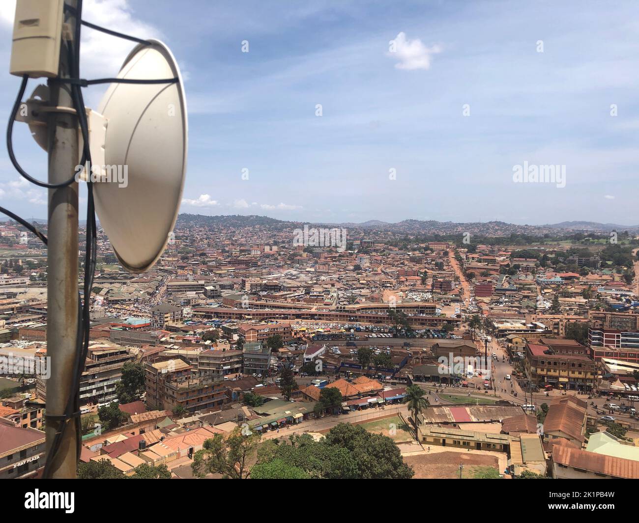 Kampala, Uganda. 31st Aug, 2022. Kampala, the capital of Uganda, taken ...