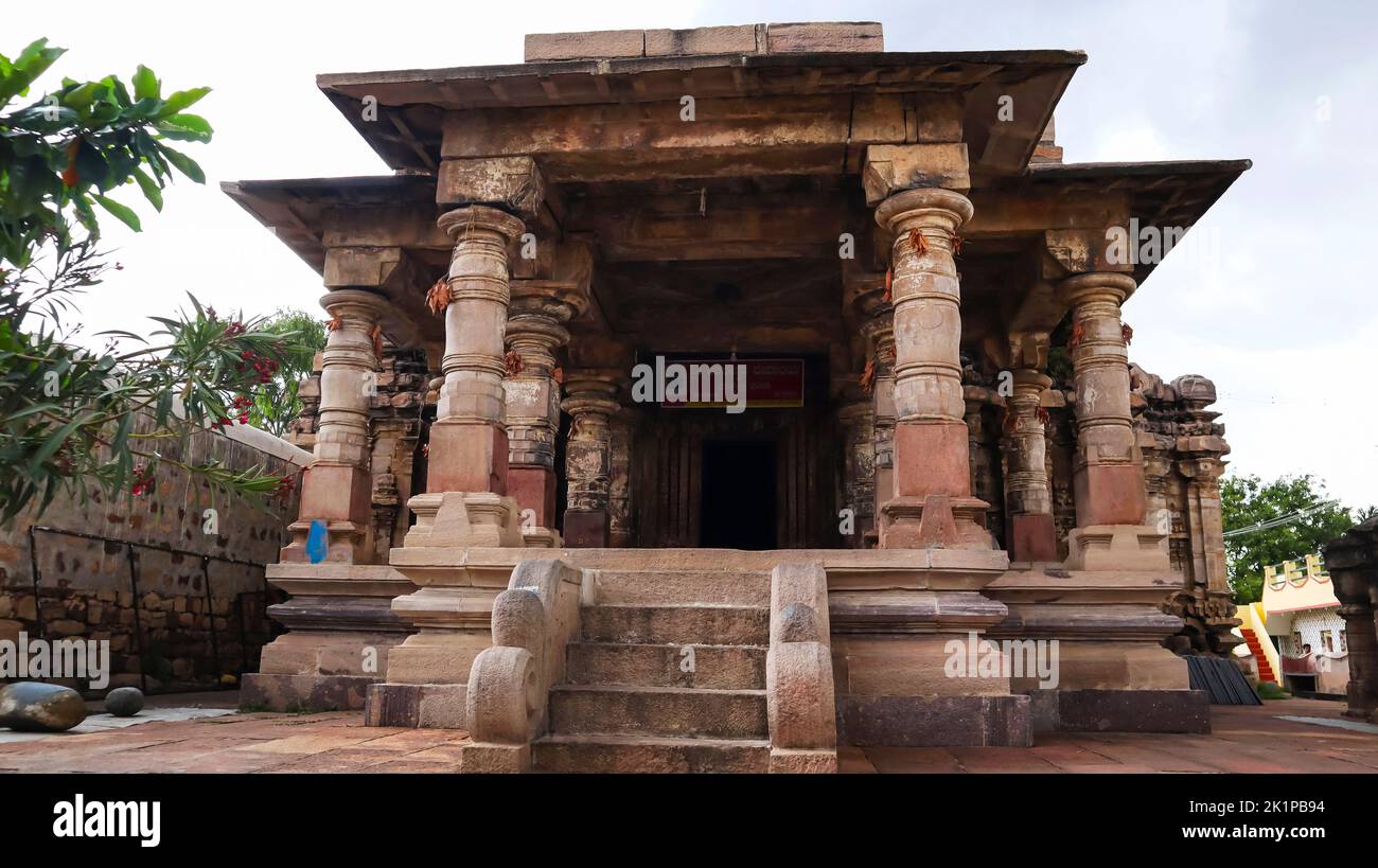 Rear View of Mallikarjuna Temple, the Temple Founded in 1054, under ...