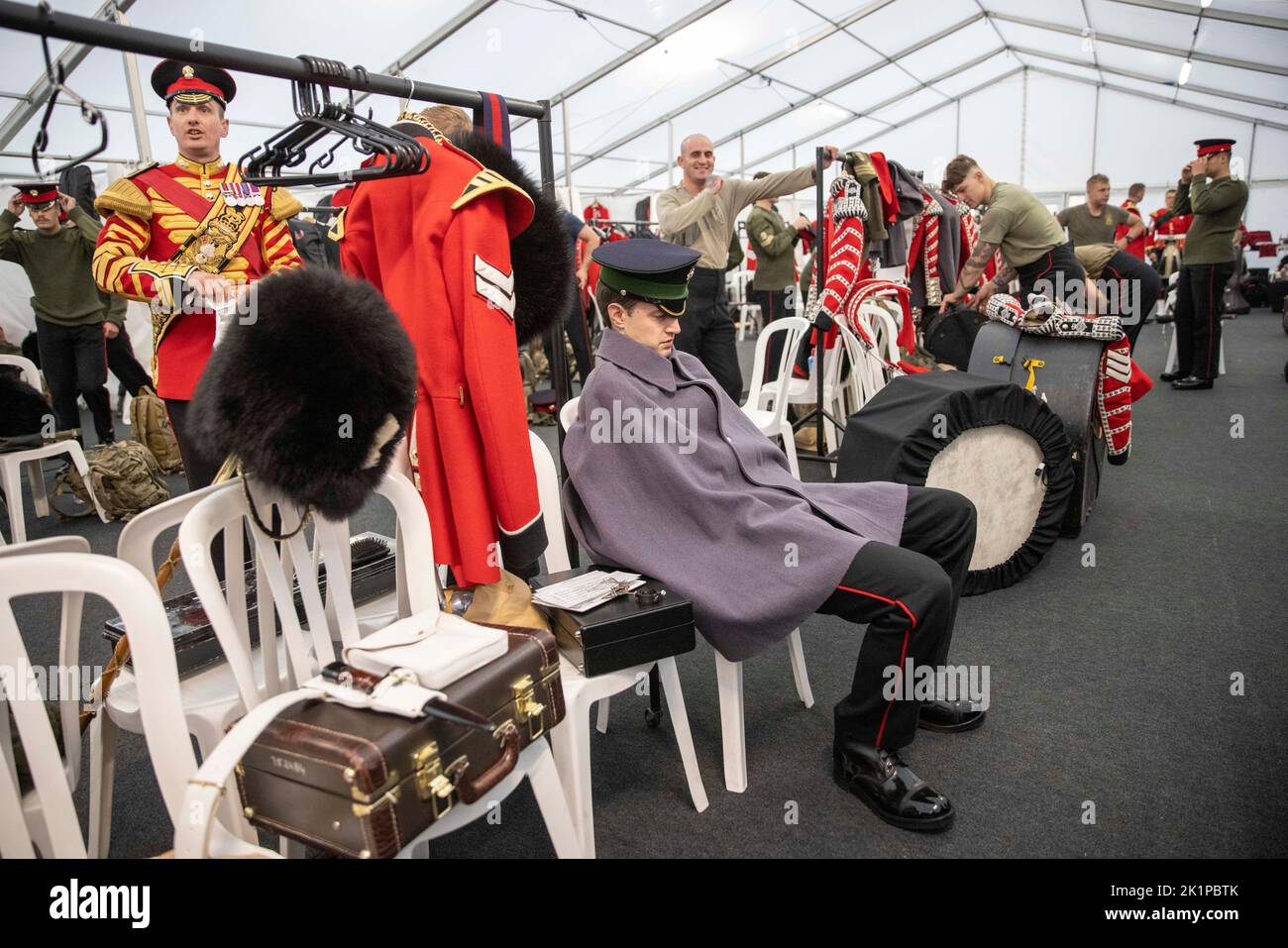 PHOTO:JEFF GILBERT Saturday 17th September 2022. ARMED FORCES REHEARSAL ...