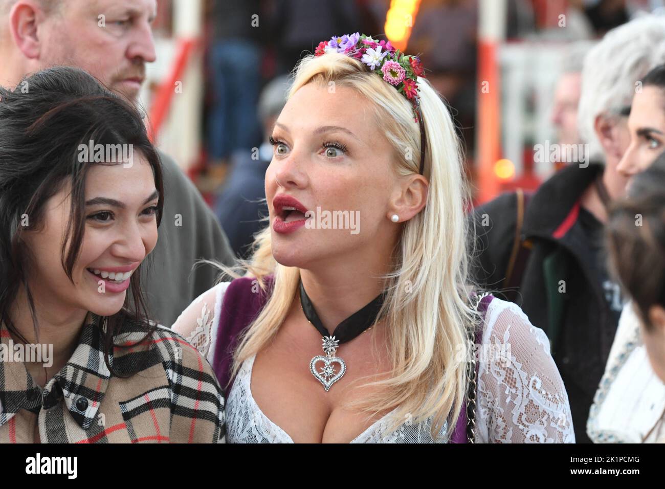 Munich, Germany. 19th Sep, 2022. The reality TV contestant.Evelyn ...