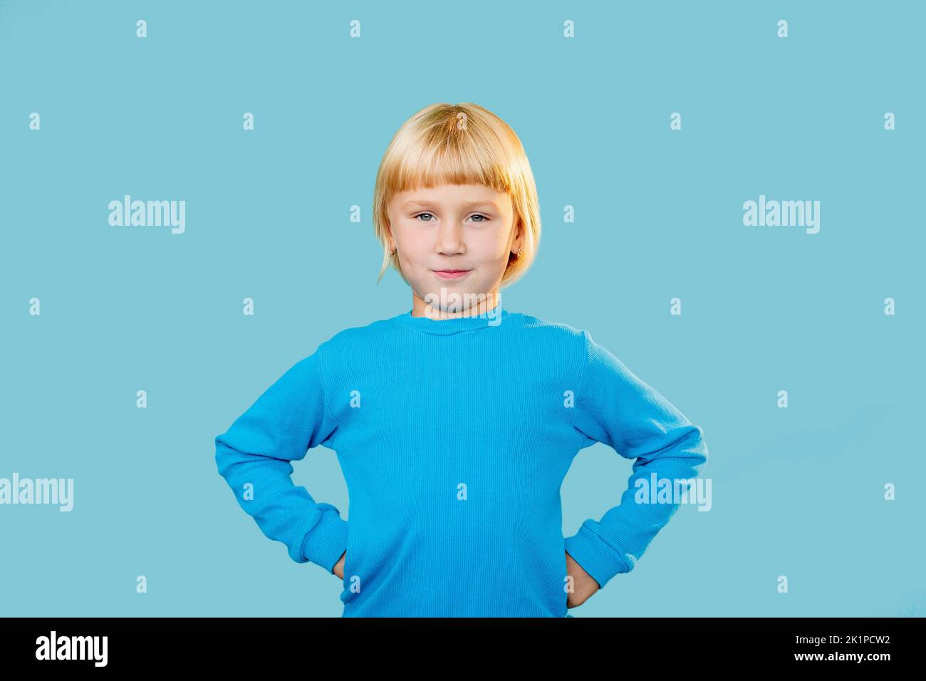 Naughty kid. Fun childhood. Positive lifestyle. Portrait of confident ...