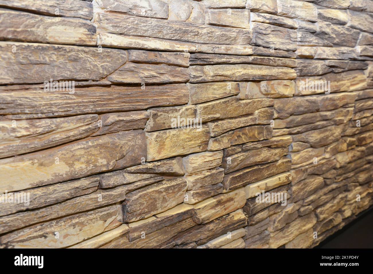 Luxury natural stone wall construction Stock Photo - Alamy