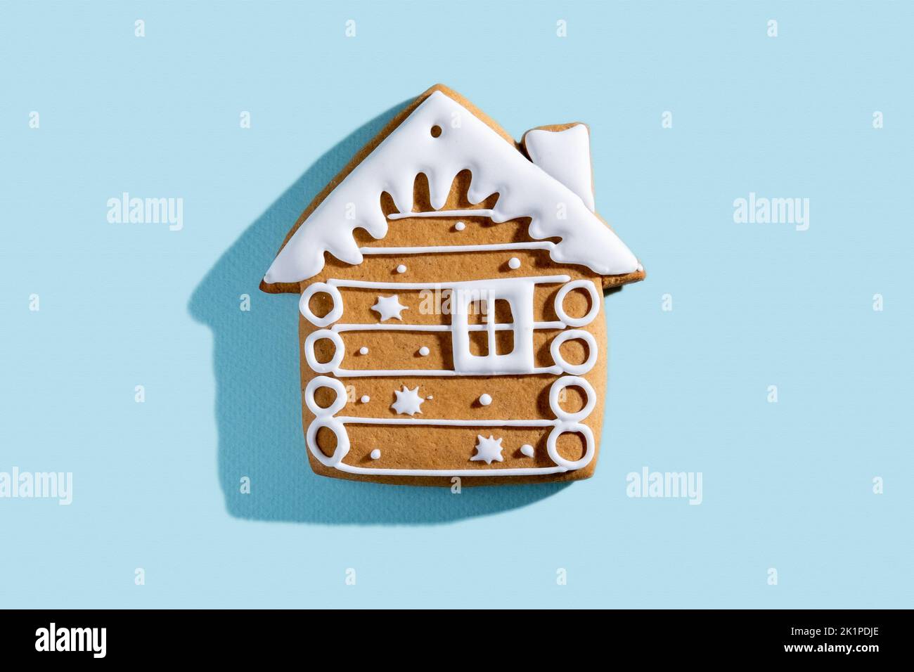 Christmas bakery. Festive traditional cookies. Homemade culinary ...