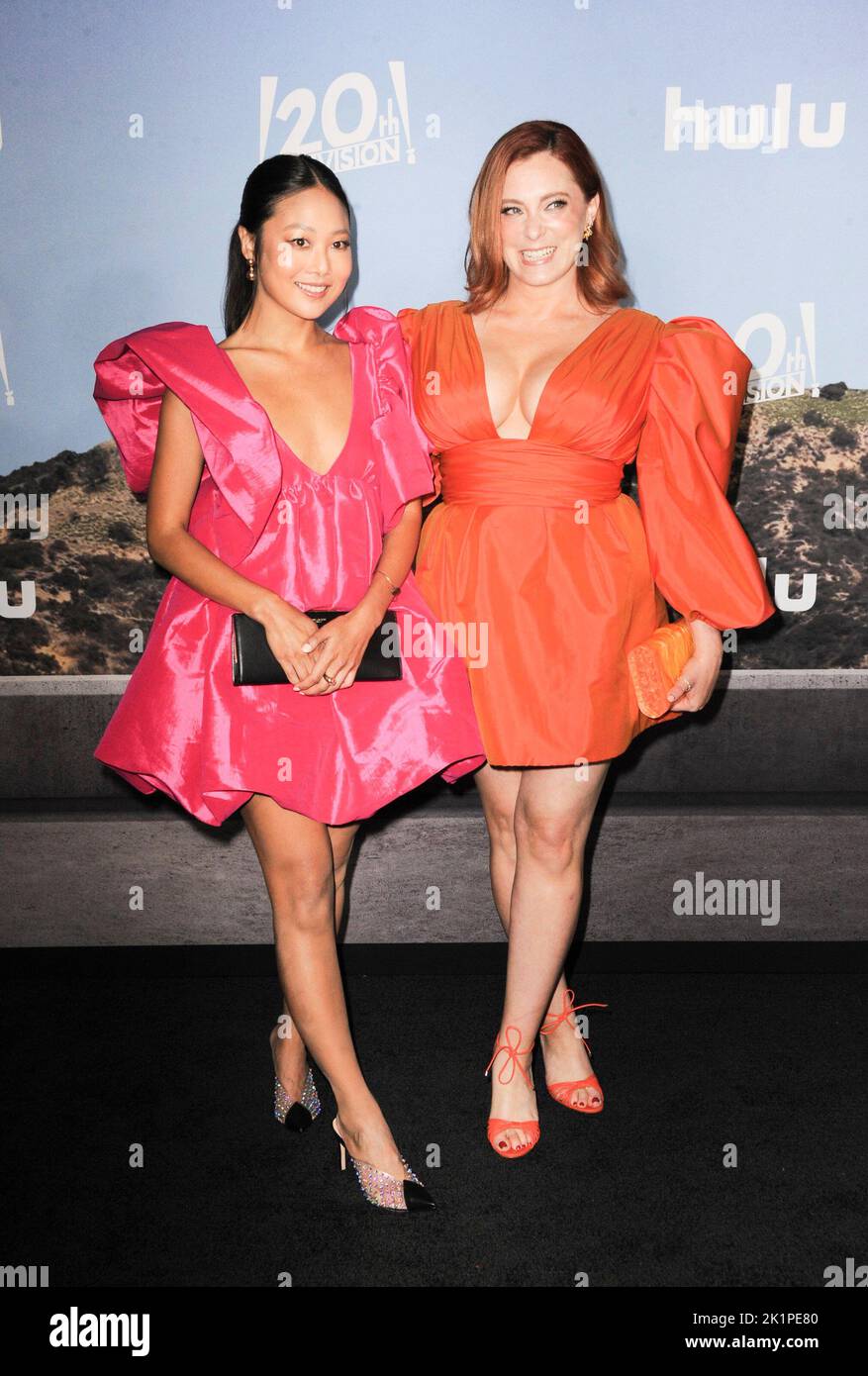 Los Angeles, CA. 19th Sep, 2022. Rachel Bloom, Krista Marie Yu at arrivals for REBOOT Premiere ...