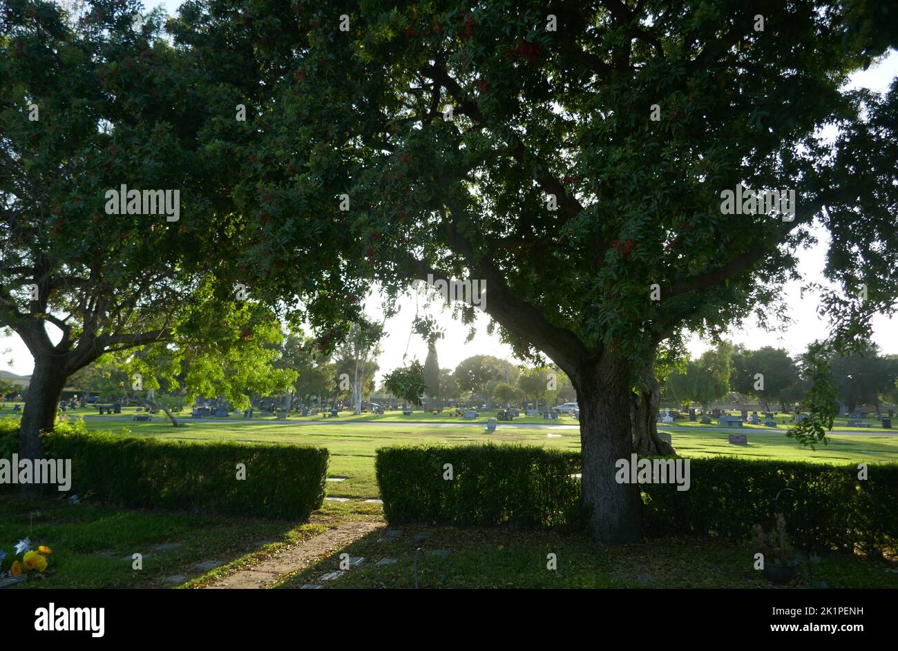 Costa Mesa, California, USA 17th September Harbor Lawn-Mt Olive ...