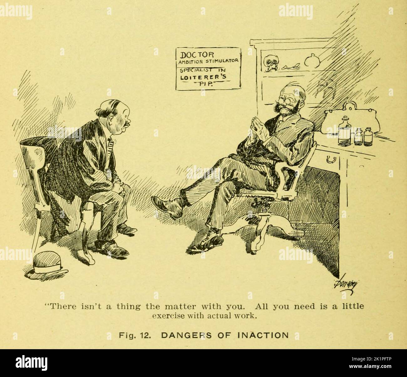 Gardner cartoon hi-res stock photography and images - Alamy