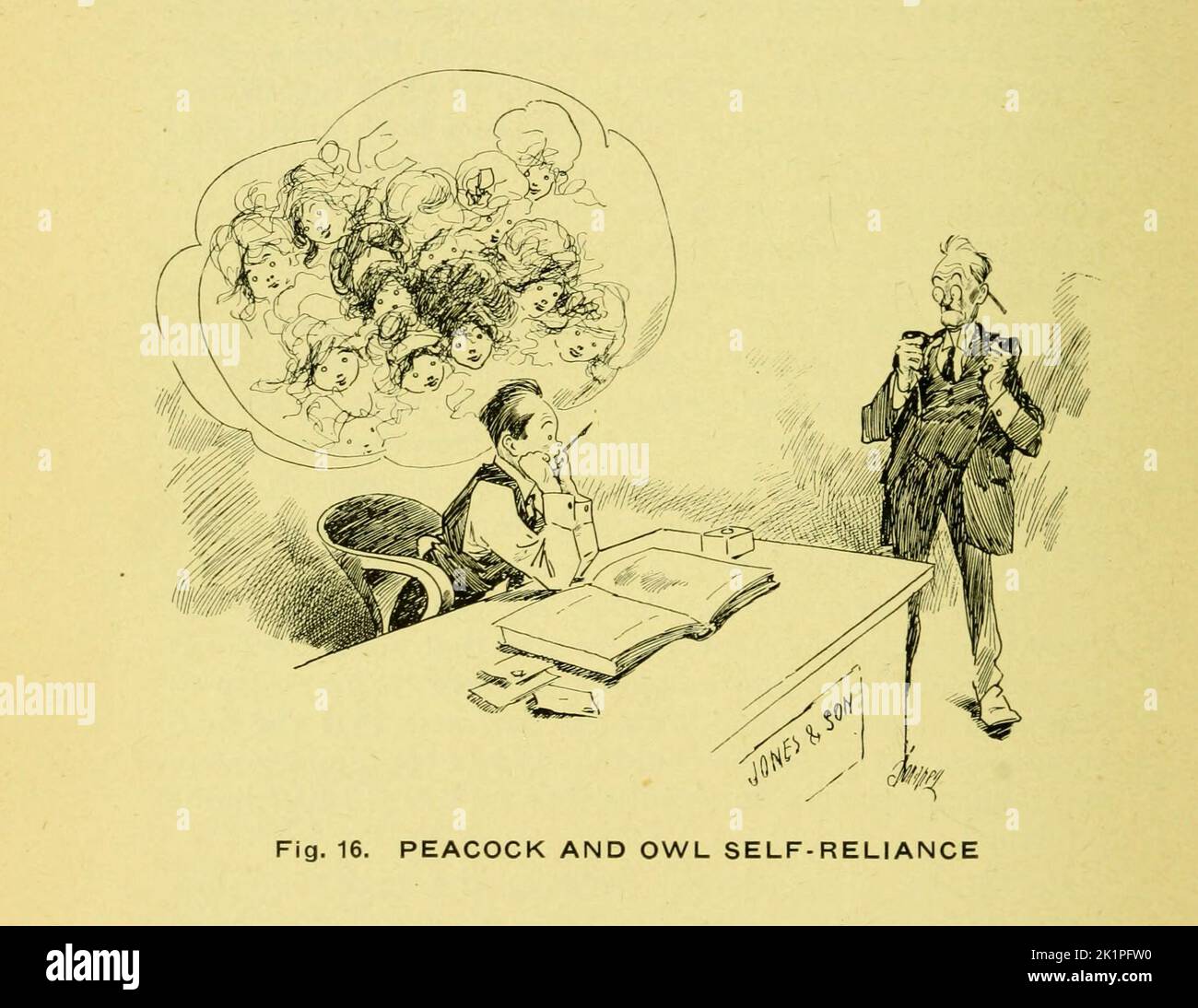 Gardner cartoon hi-res stock photography and images - Alamy