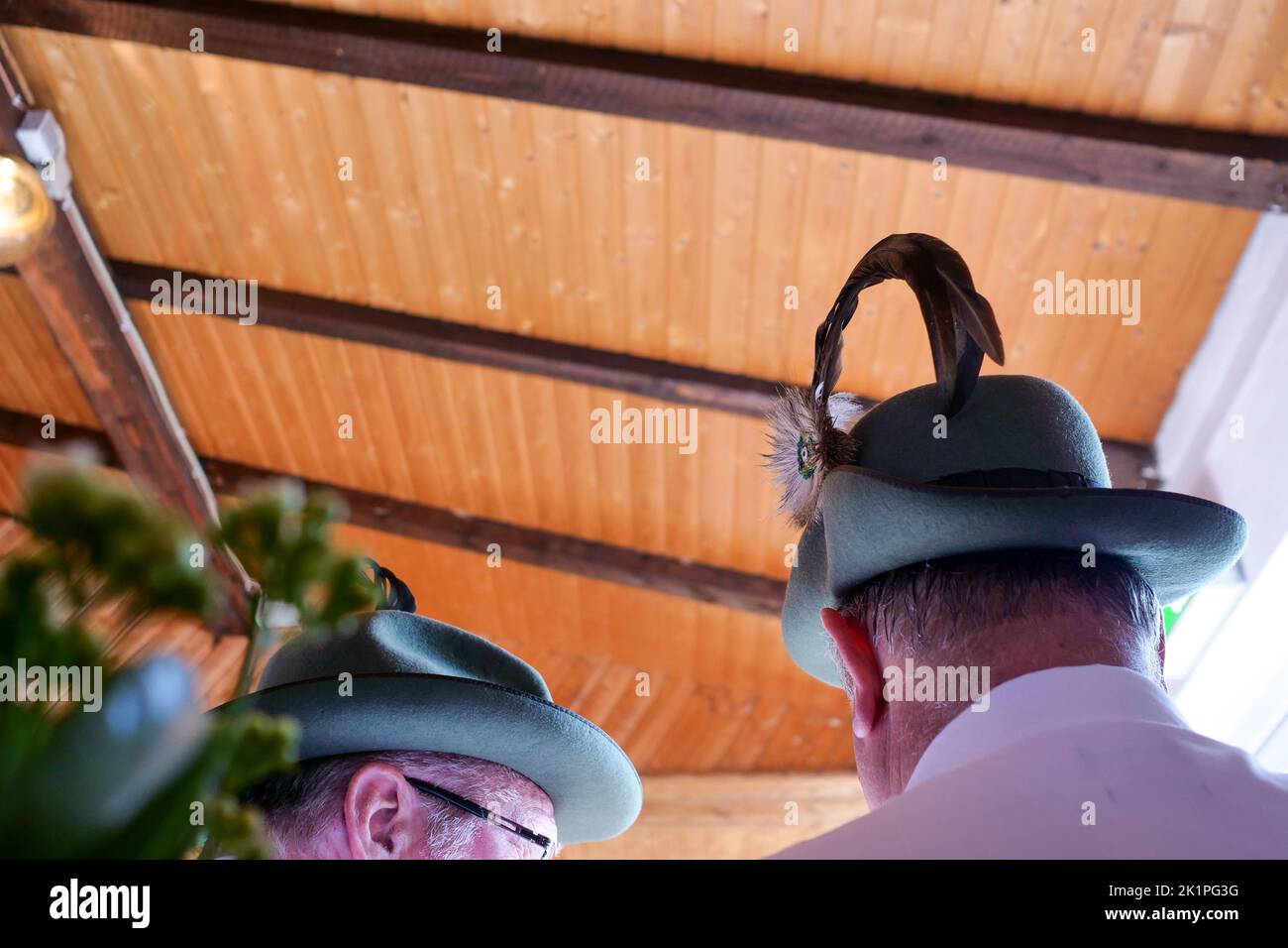 Hunter hats hi-res stock photography and images - Alamy