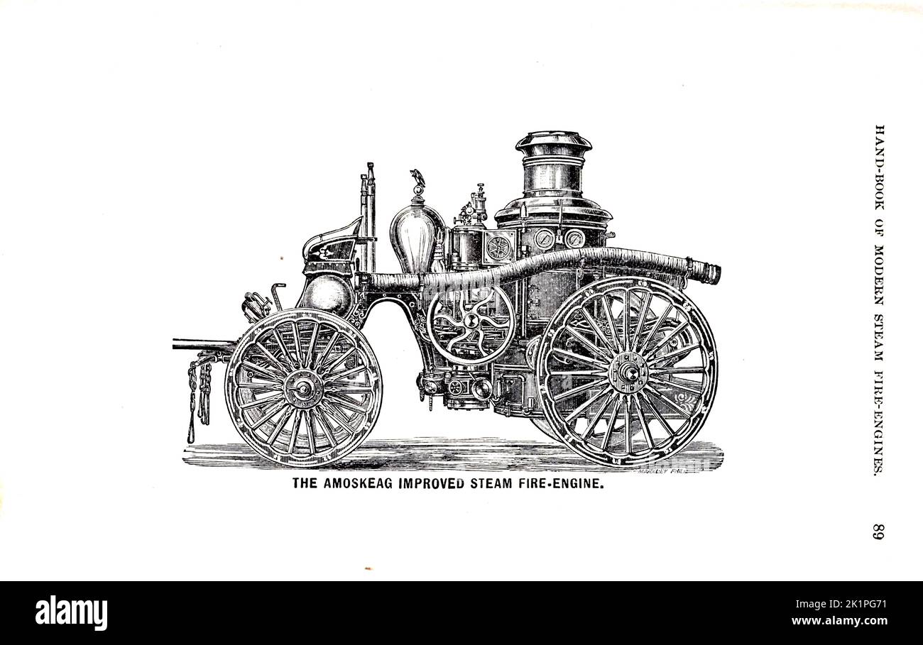 Fire engine pumping water from hi-res stock photography and images - Alamy