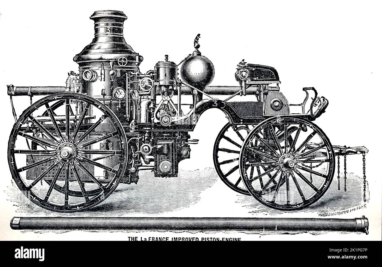 Horse drawn fire engine hi-res stock photography and images - Alamy