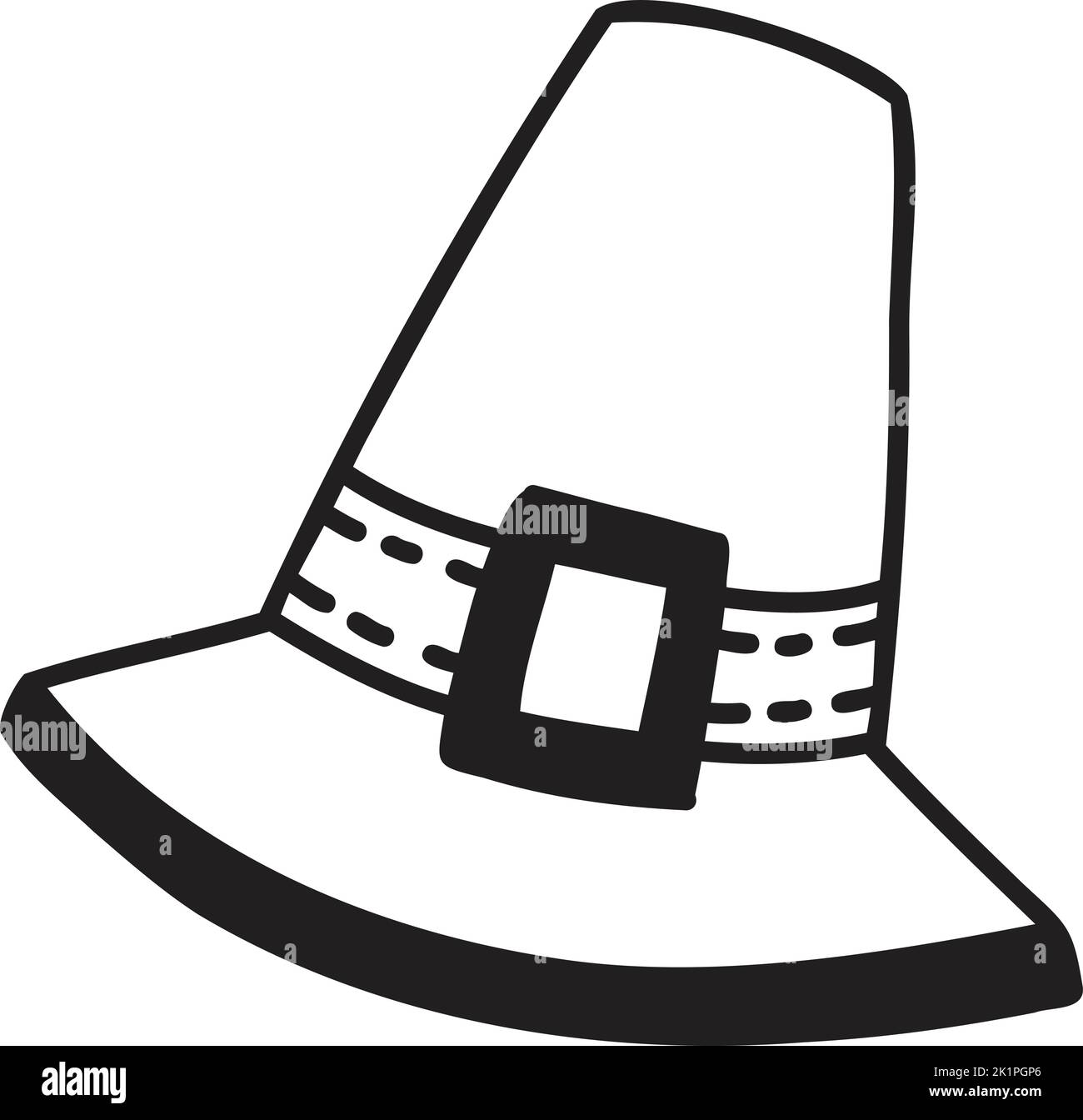 Hand Drawn farm hat illustration isolated on background Stock Vector ...