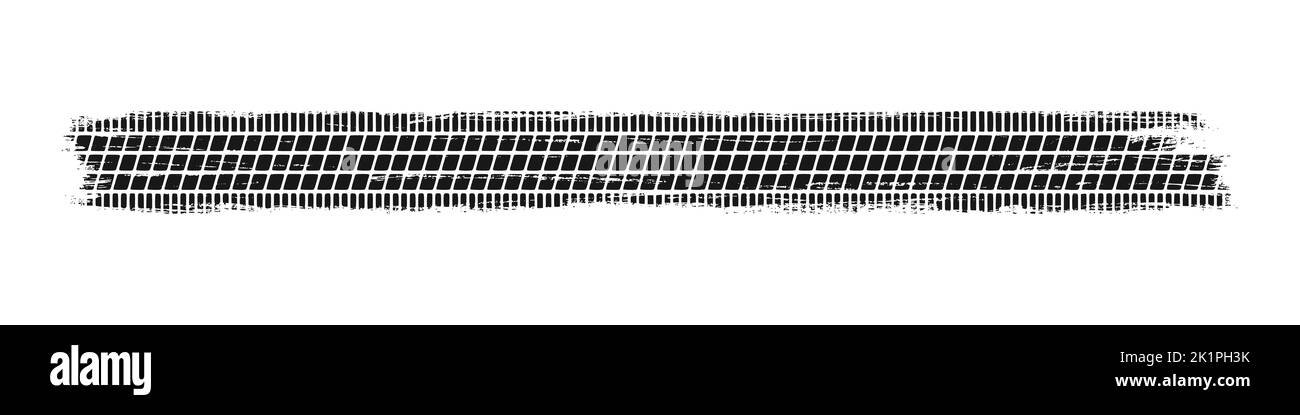 Auto tire tread grunge element. Car and motorcycle tire pattern, wheel ...