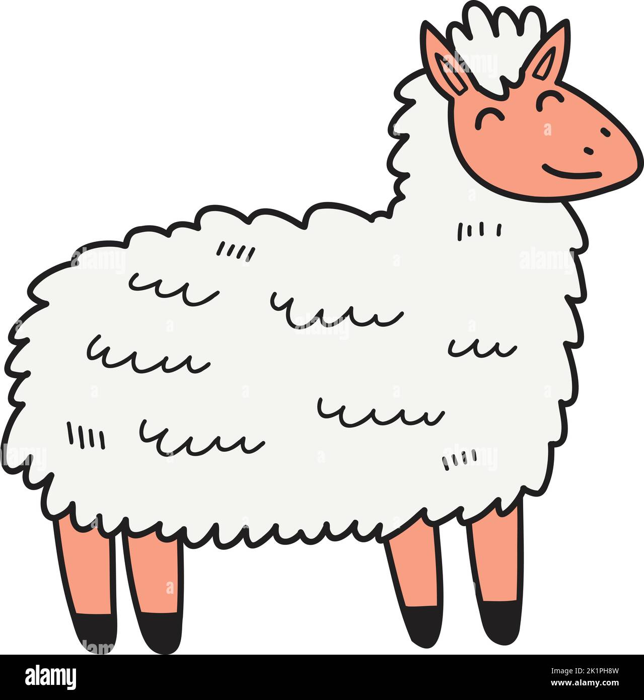 Mini sheep Stock Vector Images - Alamy