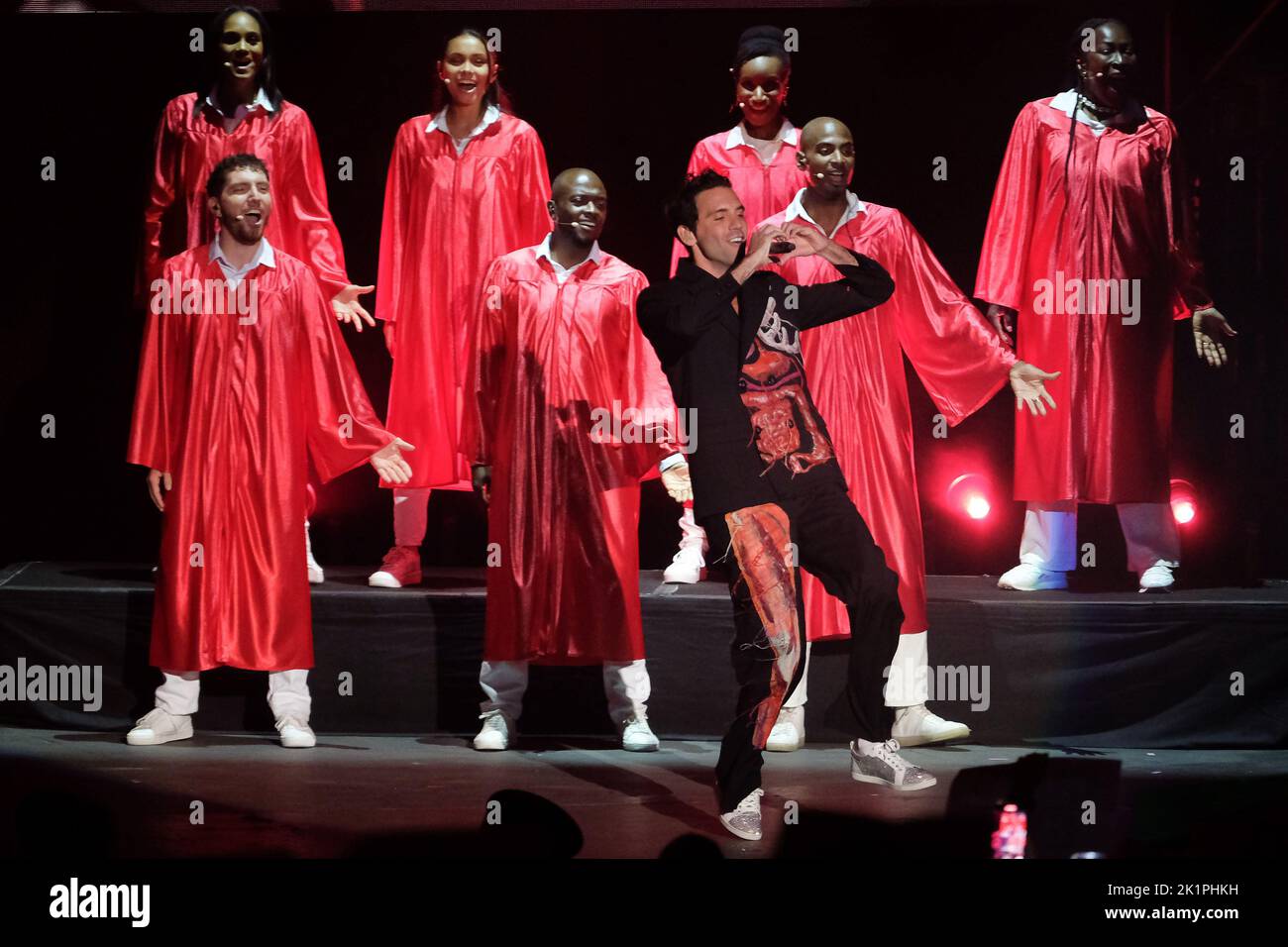 Arena di Verona, Verona, Italy, September 19, 2022, Mika during MIKA ...