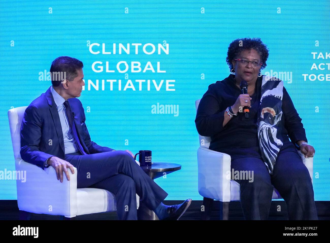2022 Clinton Global Initiative - Day 1, held at Hiltown Midtown ...