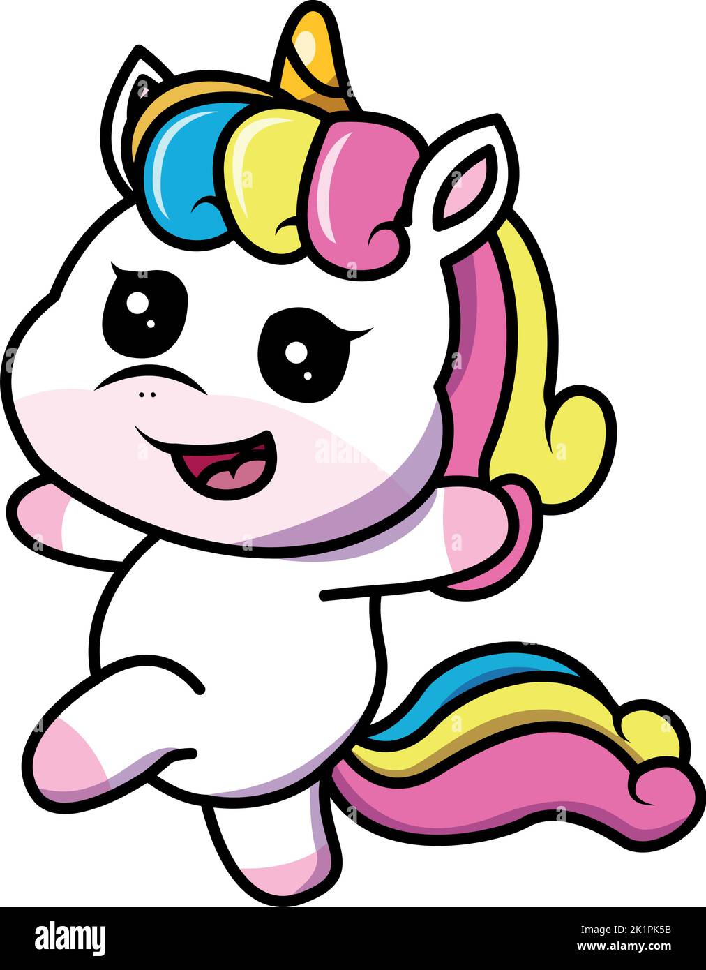 Rainbow dance Cut Out Stock Images & Pictures - Alamy