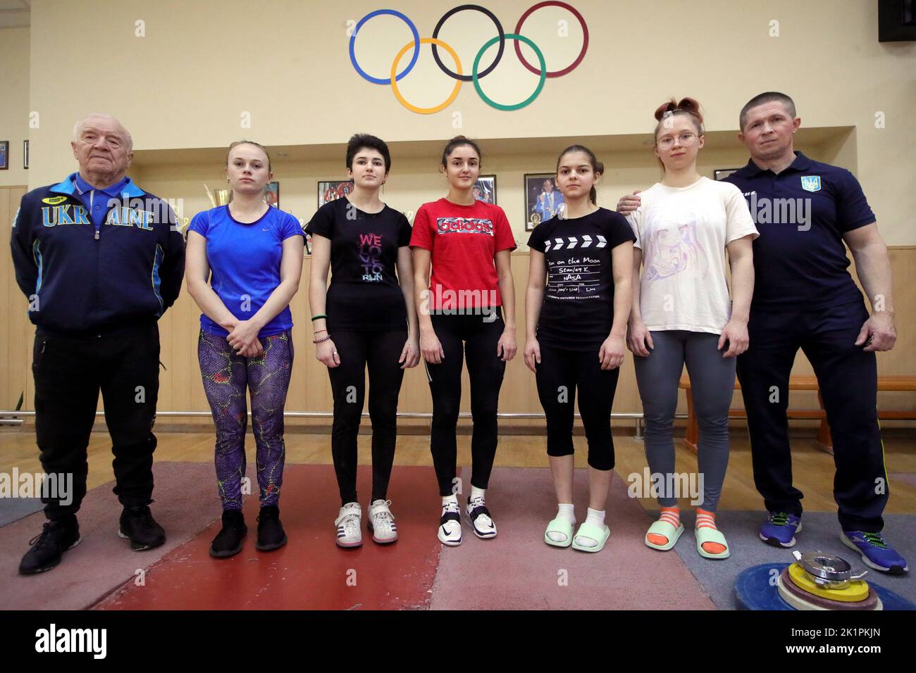 Non Exclusive: KYIV, UKRAINE - SEPTEMBER 16, 2022 - Senior coach ...