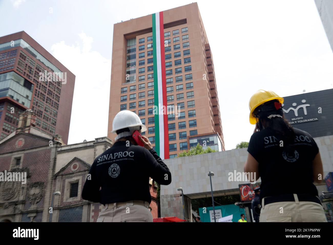 Non Exclusive: September 19, 2022, Mexico City, Mexico: Civil ...