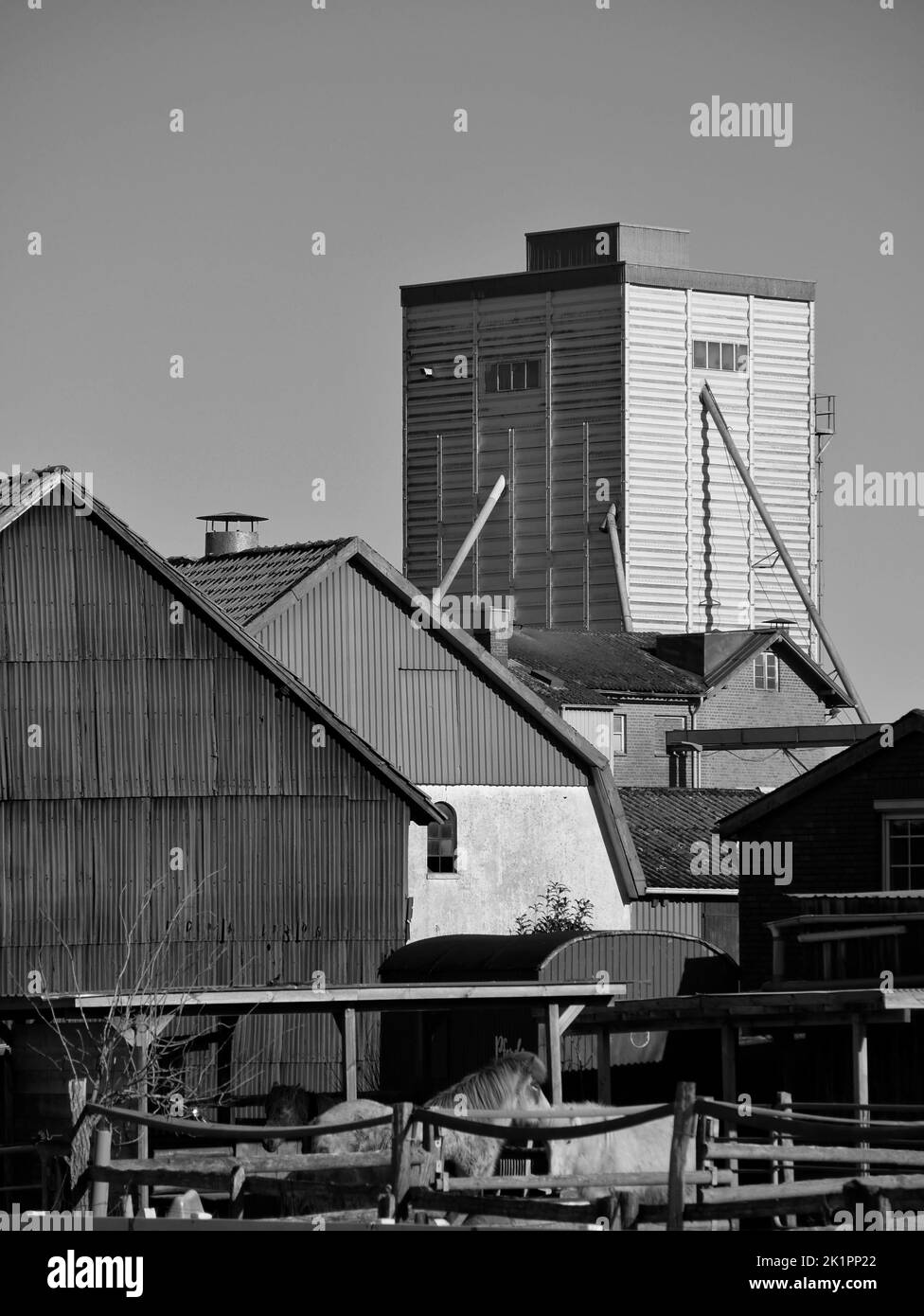 Vertical farming building Black and White Stock Photos & Images - Alamy